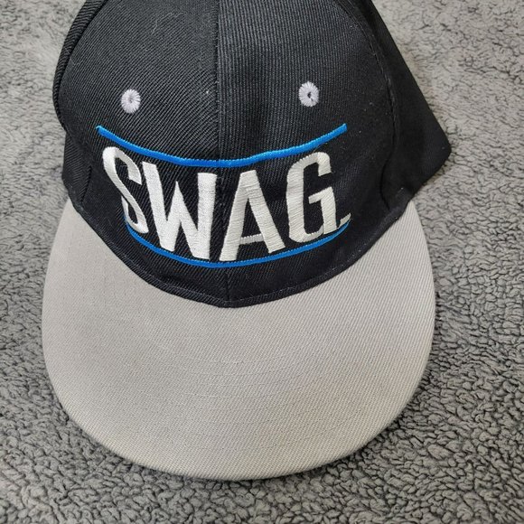 Swag | Accessories | Swag Snapback Trucker Golf Hat Black Gray Blue ...